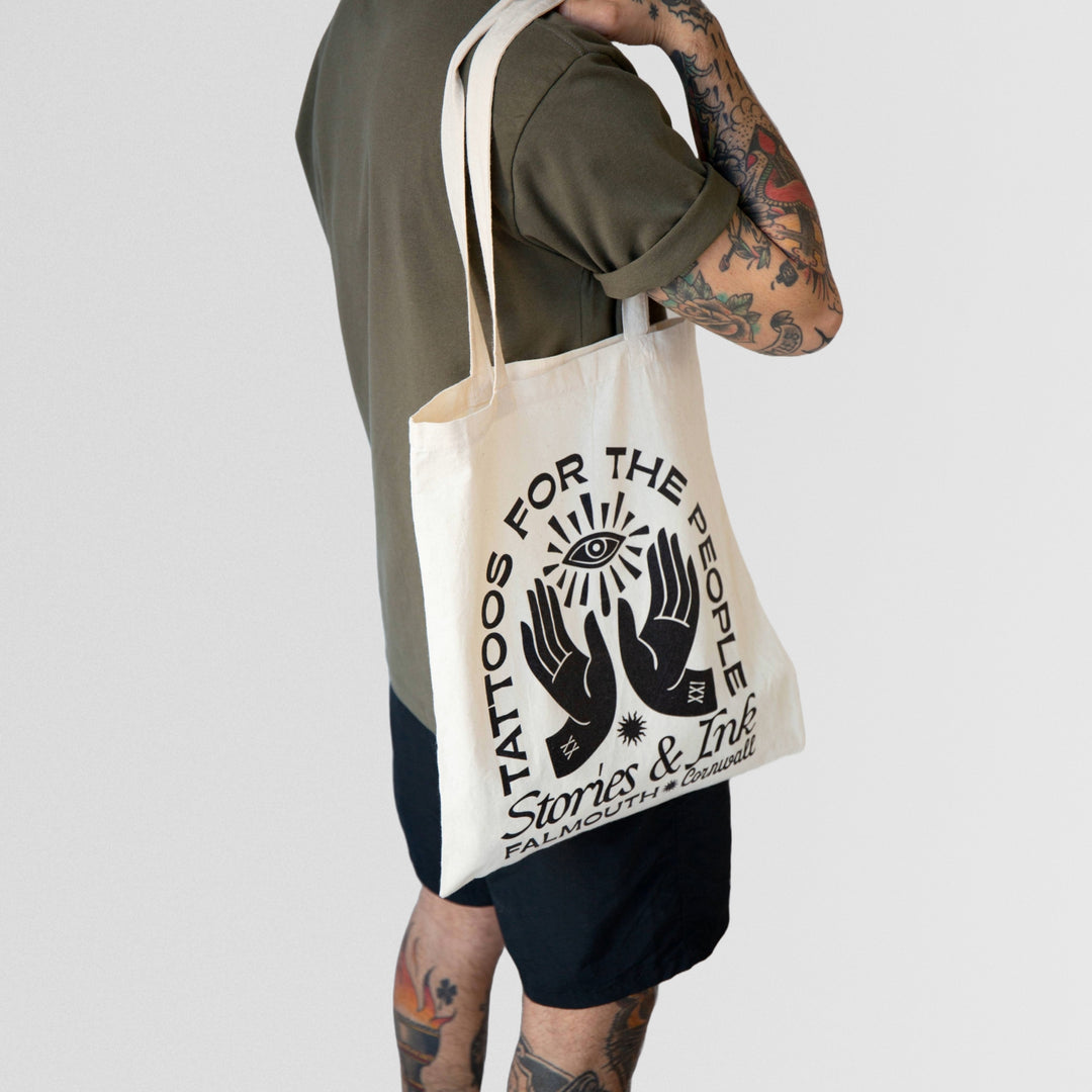 TFTP Tattoo Design Tote Bag – Stories & Ink®